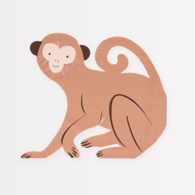 Meri Meri Monkey Plates (pack Of 8) : Target