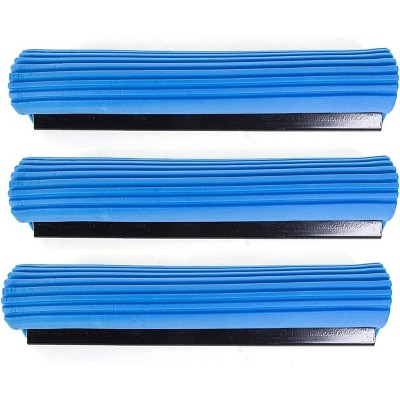 Kitchen + Home Pva Sponge Mop Refills - Set Of 3 Foam Rubber Mop Head ...