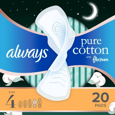Always Pure Cotton Pads : Target