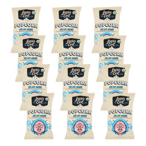 Lesser Evil Oh My Ghee Popcorn - Case Of 12/4.6 Oz : Target