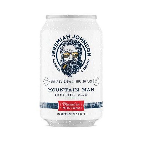 Jeremiah Johnson Mountain Man Scotch Ale Beer - 6pk/12 Fl Oz Cans : Target
