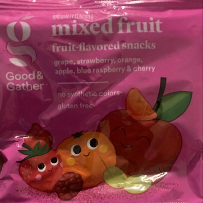 Mixed Fruit Fruit-flavored Snacks - 8oz/10ct - Good & Gather™ : Target