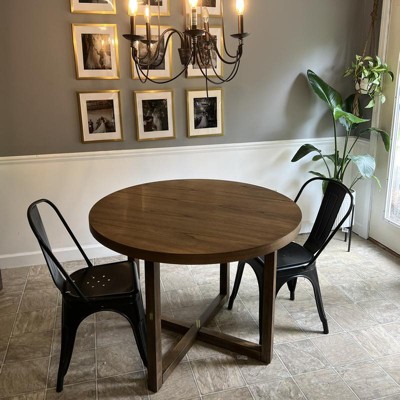Keener All Wood Round Dining Table - Threshold™ : Target