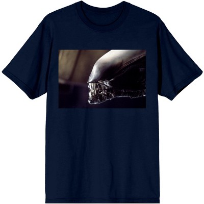 Alien Covenant Xenomorph Growl Poster Art Men’s Navy T-shirt : Target