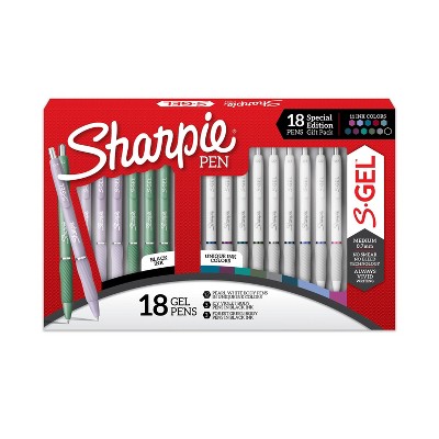 Sharpie 4pk S-Gel Pens 0.7mm Bright Assorted Ink Colors: Multicolored ...