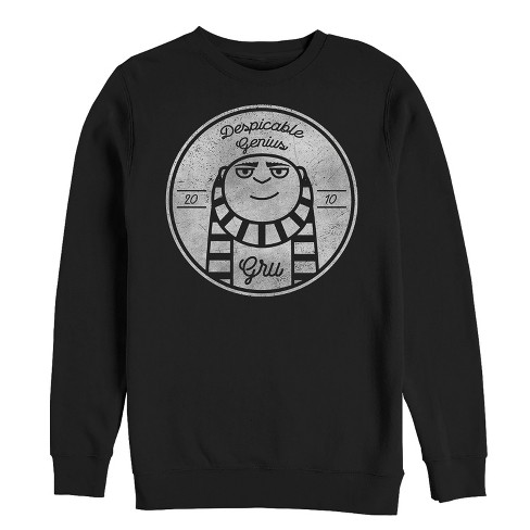 Men's Despicable Me Gru Genius 2010 Sweatshirt : Target