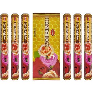 Hem Honey Rose Incense Sticks - 120 Stick Bulk Box (6 Inner Tubes of 20 ...