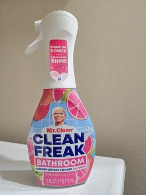 Mr. Clean Clean Freak Grapefruit Bathroom Foaming Surface Cleaner - 16 ...