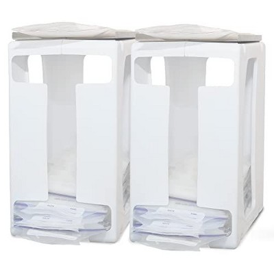 Nurse And Nourish 2 Pack Breast Milk Storage Tower - Organizer For Milk ...