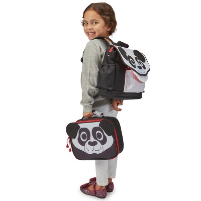 Bixbee Kids' Panda 10" Backpack - Black : Target