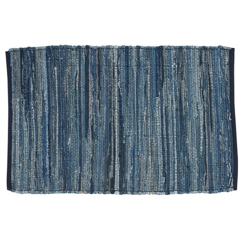 Park Designs Indigo Indoor Chindi Rag Rug 2x3 : Target
