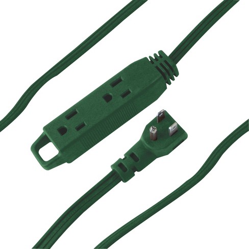 Axis™ 3-prong 3-outlet Wall-hugger Indoor Grounded Extension Cord : Target