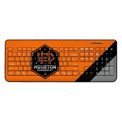 Keyscaper Houston Dynamo Diagonal Stripe Wireless Usb Keyboard : Target