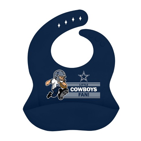Babyfanatic Officially Licensed Unisex Silicone Baby Bib - Nfl Dallas ...