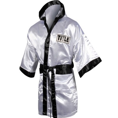 Title Boxing Stock Full Length Satin Walkout Robe - Youth Medium ...