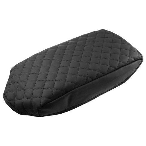 Unique Bargains Black Center Console Cover Pad Armrest Cover Pad For ...