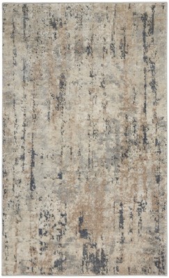 Nourison Rustic Textures Contemporary Abstract Indoor Area Rug Beige ...