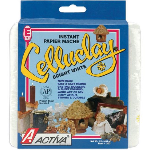 Activa Celluclay Instant Paper-mache 1lb-bright White : Target