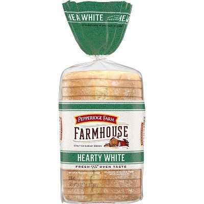 Pepperidge Farm Farmhouse Hearty White Bread - 24oz : Target