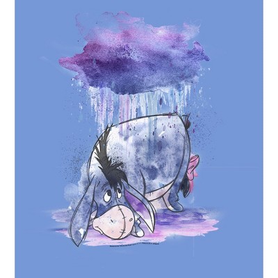 Boy's Winnie The Pooh Rainy Watercolor Eeyore Performance Tee - Royal ...