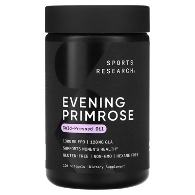 Sports Research Evening Primrose, 120 Softgels : Target