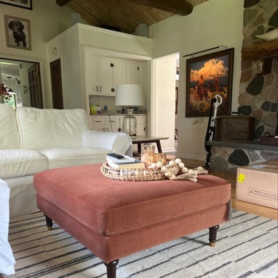 Mercer Cocktail Ottoman Rust - Threshold™ Designed With Studio Mcgee ...