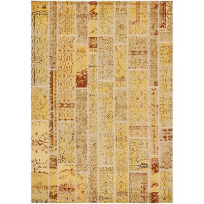 Modern Abstract Rug Non Slip Low Pile Washable Rug Colorful Distressed ...