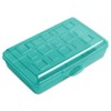 Sterilite Small Translucent Plastic Pencil Box Case With Lid For School ...