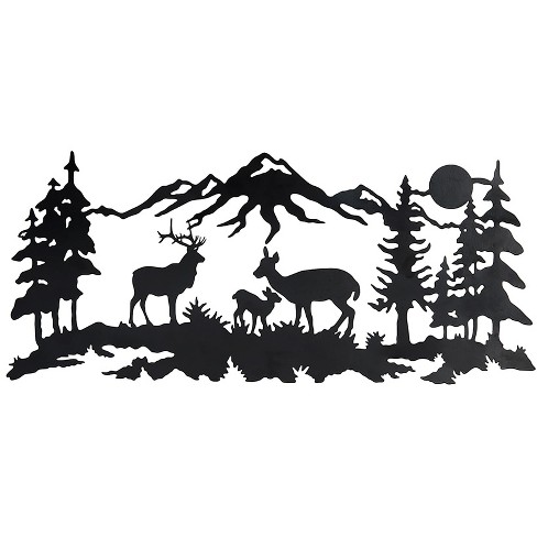 The Lakeside Collection Woodland Animal Family Decor - Deer : Target