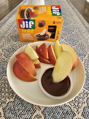 Jif To Go Peanut Butter & Chocolate Flavored Spread - 8.8oz/8ct : Target