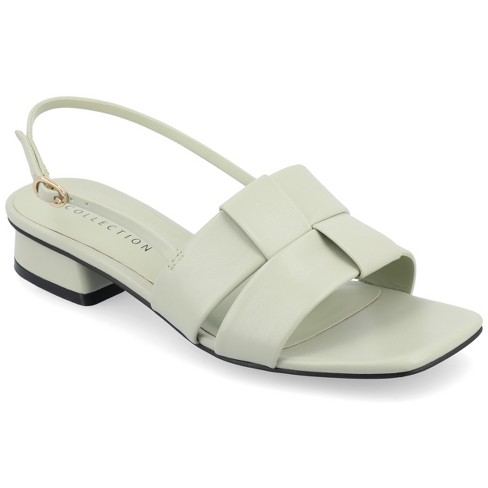 Journee Collection Womens Tabatha Tru Comfort Foam Low Covered Block ...