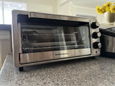 Hamilton Beach Sure-crisp Air Fryer Toaster Oven Black - 31418 : Target