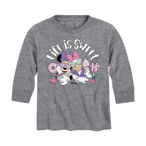 Boys' Disney Life Is Sweet Long Sleeve Graphic T-shirt - Athletic ...