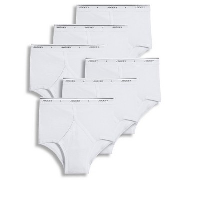 Jockey Men's Big Man Classic Brief - 6 Pack 54 White : Target
