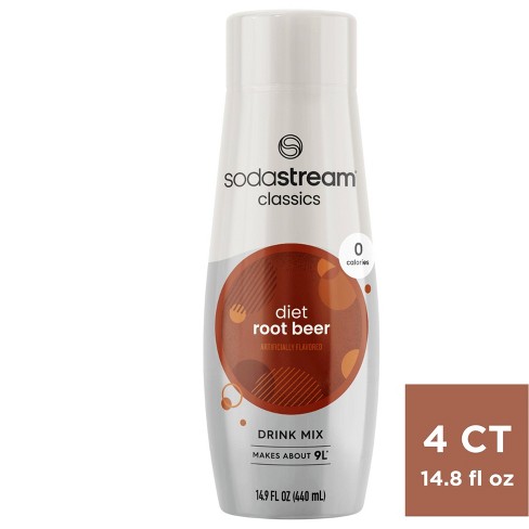 Sodastream Diet Root Beer 440ml 14.9oz/4pk : Target