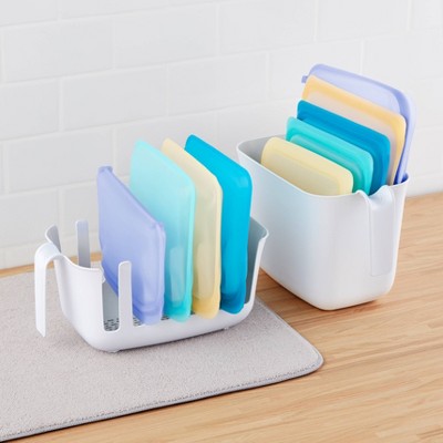 Youcopia Dry+store Bag Drying Rack And Bin Set : Target