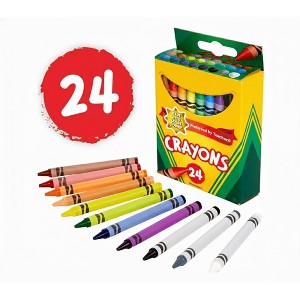 Classic Color Crayons, Peggable Retail Pack, 24 Colors : Target
