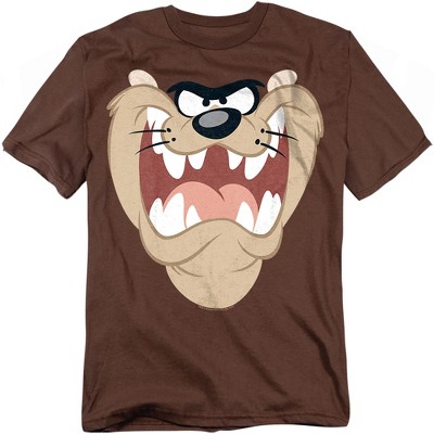 Men's Looney Tunes Taz Face T-Shirt : Target