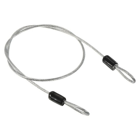 Unique Bargains Security Steel Cable Coated Luggage Lock Wire Rope ...