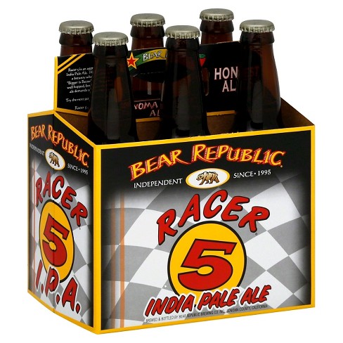 Bear Republic Racer 5 Ipa Beer - 6pk/12 Fl Oz Bottles : Target