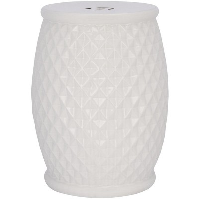 Parri Ceramic Garden Stool - Blue/white - Safavieh. : Target