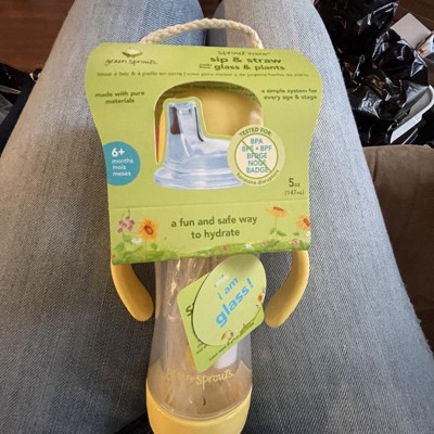 Glass And Sprout Ware Sip & Straw 5oz : Target