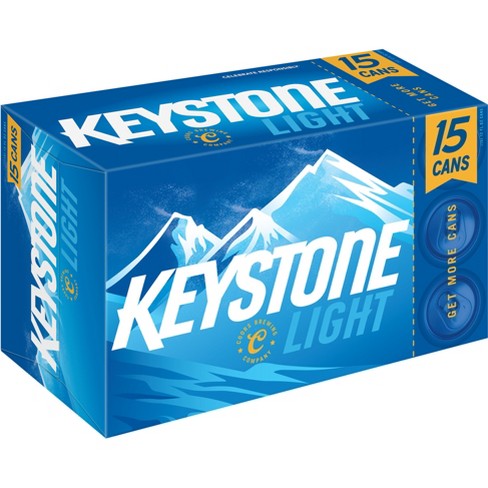 Keystone Light Beer - 15pk/12 Fl Oz Cans : Target