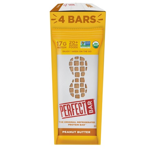 Perfect Bar Peanut Butter Protein Bar - 10oz/4ct : Target