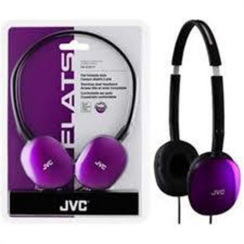 Jvc America - Jvc Has160v Flats Lightweight Folding Headphones On Ear ...