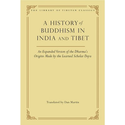 A History Of Buddhism In India And Tibet - (library Of Tibetan Classics ...