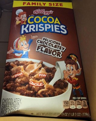 Choco Krispies Cereal - 23.3oz - Kellogg's : Target