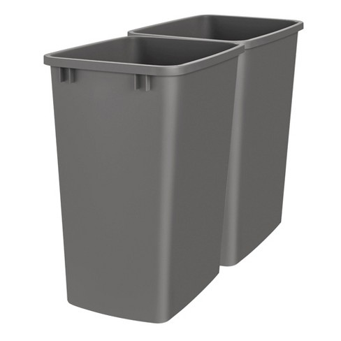 Rev-a-shelf Polymer Replacement 35 Quart Trash Bin Recycle Waste ...