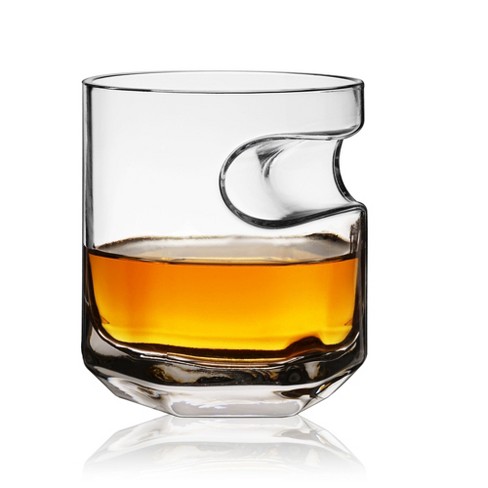 Viski Crystal Cigar Glass, Premium Crystal Clear Old Fashioned Glass ...