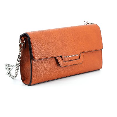 French Connection Uk Kitty Pebble Shoulder Bag Leather Brown : Target